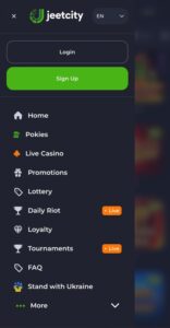 JeetCity App - Casino for Aussie Players on Android & iPhone